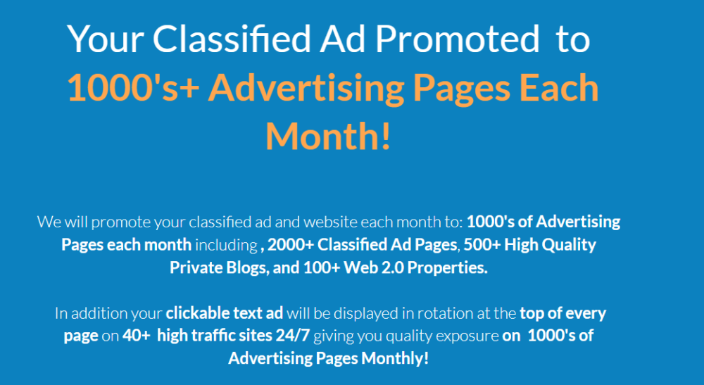 Classified Submission Review – It Is A Scam Or Legit?